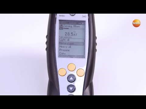 testo 340: Carrying out a measurement (5/12) | Be sure. Testo