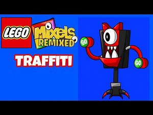 Lego Mixels Remixed: how to build Traffiti by: Retromaster94
