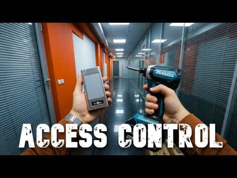 A Day in the Life of a Low Voltage Tech: Wiring 4 Doors (No Talking)