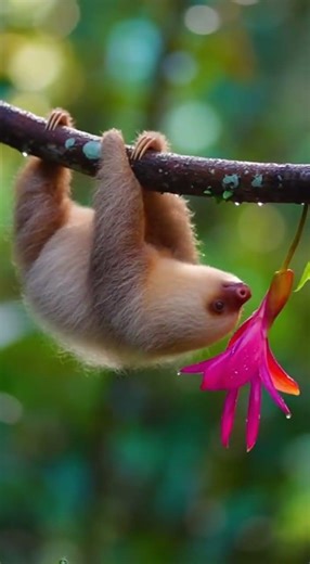 Cute Baby Sloth