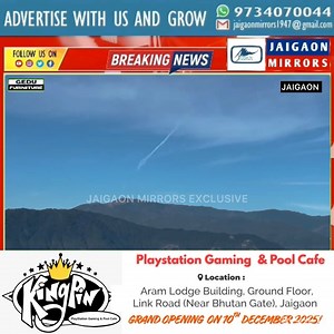 20K views · 219 reactions | IS IT A COMMERCIAL PLANE OR... Yuvraj Pradhan has recorded this fast moving jet that flew over Darjeeling today. Can anyone identify what kind of plane is this? | Jaigaon Mirrors - News | Facebook