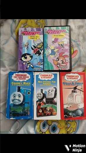 My Thomas/Powerpuff Girls VHS collection 📼