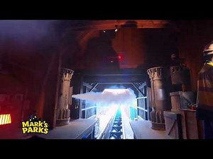 Blue Fire Megacoaster ❄️ Misty Winter On-Ride POV | Europa-Park Launch Coaster