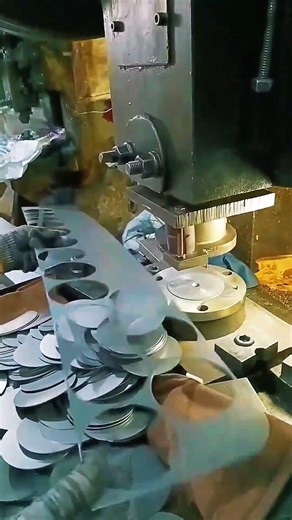 Punch press operation