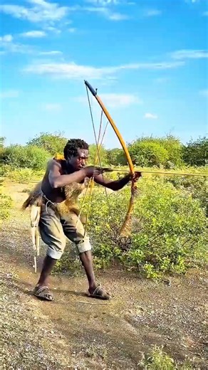 Real Survival Hunting | African Tribe Tracks a Deer.#hunting