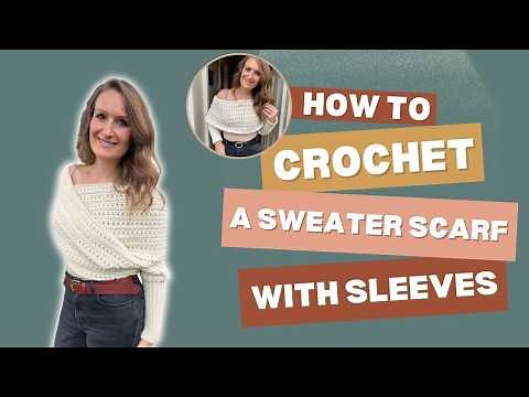 Crochet Sweater Scarf Pattern Mirabilis