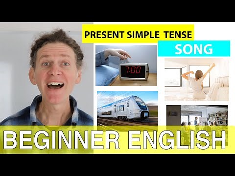 Learn Present Simple Tense - Morning Routines Song - Learn English With Songs