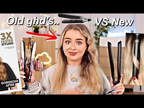 So ghd have some new technology... these are my honest thoughts 🤔 ghd Chronos VS Platinum