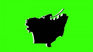 Download green screen 3d map of beirut in lebanon for free