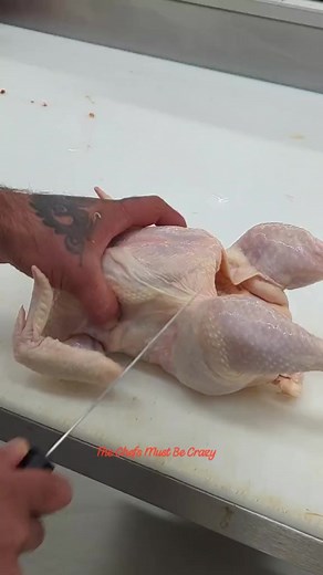 1.4M views · 24K reactions | Whole Chicken cut into 8 pieces #tutorialreels #butcher #chef | The Chefs Must Be Crazy | Facebook