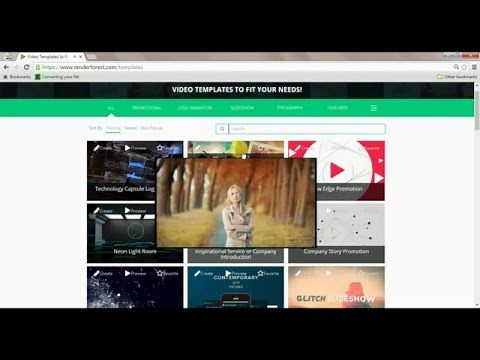 How to Make an Intro for Youtube Videos for FREE using RENDERFOREST (2020)