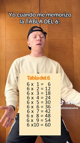 Canciones para Memorizar la Tabla del 6