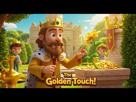 The Golden Touch || Moral stories for Kids || Bedtime Stories for Children || Little tales