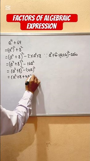 Factors of algebraic expression