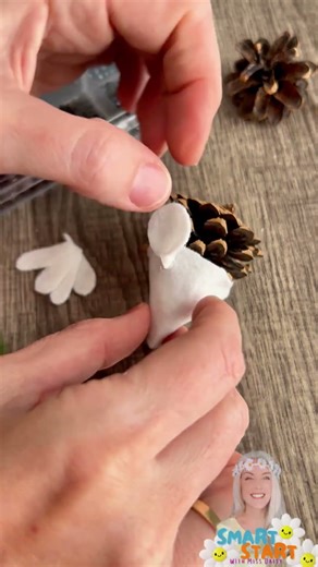 🐭 Pinecone Mouse Craft for Kids | Woodland Animal Craft🍂✨