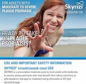 See Full Prescribing Info, including Medication Guide: https://abbv.ie/SkyriziPI. Thanks to SKYRIZI, significantly clearer skin is possible–and that means everything. | Skyrizi® (risankizumab-rzaa) | Facebook