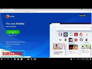 Firefox Mozilla download and Install easy on Laptop/Desktop PC