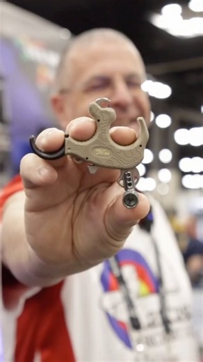 Check out the all new Ridgepoint thumb button release from TRU Ball! A precision release for bowhunters. #lancasterarchery #atatradeshow #archery | Lancaster Archery Supply