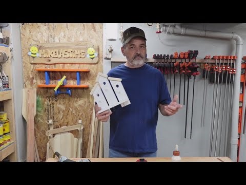 How To Build A Key Rack holder out of scrap wood - Beginner Woodworking