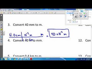 SI Prefix Conversion and Dimensional Analysis