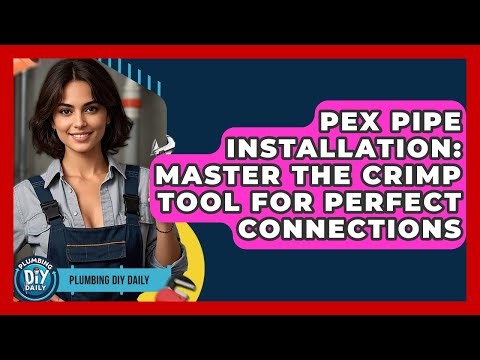 PEX Pipe Installation: Master The Crimp Tool For Perfect Connections - Plumbing DIY Daily