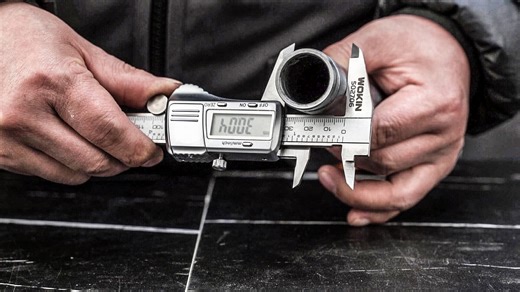 WOKIN Digital Caliper. Perform a variety of measurements with the four-way functionality, including outside diameter, inside diameter, depth, and step measurements. Achieve accurate measurements with a precision of 0.01mm, ensuring reliable results for your projects. #wokintools #wokin #measuringtools #precisiontools #digitalcaliper #caliper | Wokin Tools