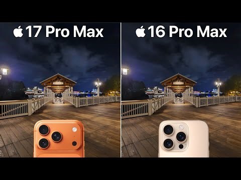iPhone 17 Pro Max VS iPhone 16 Pro Max Camera Test Comparison
