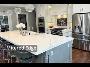 Bedrock Quartz Countertop Edge Profile Options