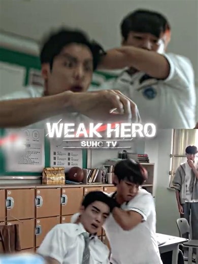 Weak Hero Behind Scenes School Fight 💀🔥 #WeakHeroClass #KdramaEdit #edits