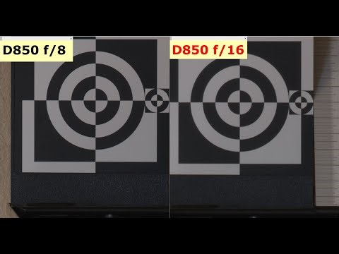[Tech] Diffraction Image Test (D850 vs D750) & Techniques to avoid it (beginners, recap, 4K)