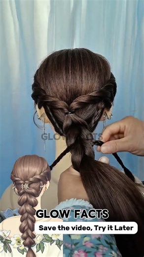 Elegant Bubble Braid Tutorial | Beautiful Hairstyle for Long Hair Functions 2026 ✨#BubbleBraid #ootd