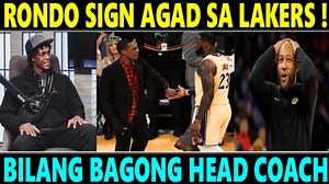 38K views · 879 reactions | BREAKING: Rajon RONDO "SIGN" Agad sa LAKERS bilang BAGONG HEAD COACH na PAPALIT kay DARVIN HAM | Sports RC | Facebook
