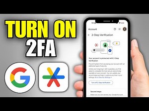 How To Turn On 2-Step Verification on Google Account (Mobile)