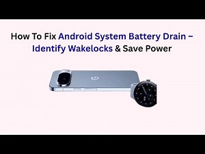 How To Fix Android System Battery Drain – Identify Wakelocks & Save Power