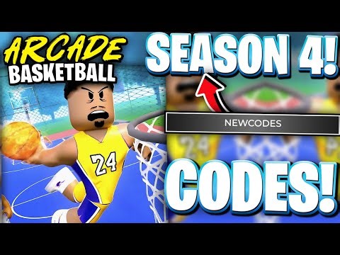 ❄️SZN 4! ALL SEASON 4 UPDATE CODES FOR ARCADE BASKETBALL | ROBLOX ARCADE BASKETBALL CODES