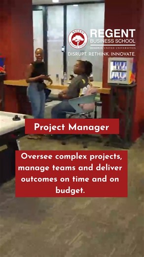 Management careers don’t happen by chance, they’re shaped by the right qualification. An NQF Level 8 Postgraduate Diploma in Project Management prepares you for leadership roles across operations, strategy, projects and people management. Flexible learning. Accredited programmes. Career-relevant outcomes. Registrations for 2026 are now open. Register now: https://link.regent.ac.za/iz #SurroundYourSelfWithSuccess #RegentBusinessSchool #ManagementStudies #CareerProgression #Postgraduate | Regent B