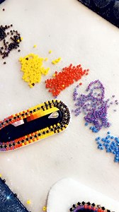 Feather inlay earrings for my restock sale 5/6/24 5 pm pst. #danarosebeadwork | Dana Rose Beadwork