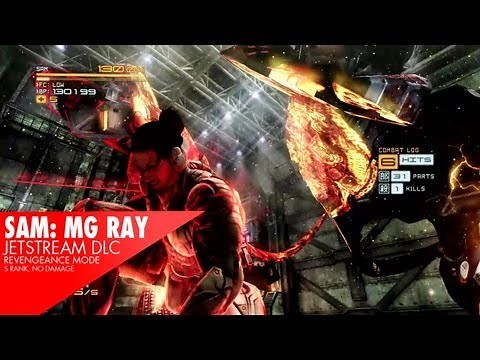 Jetstream: Sam DLC BOSS #2 - MG RAY S Rank (Revengeance)