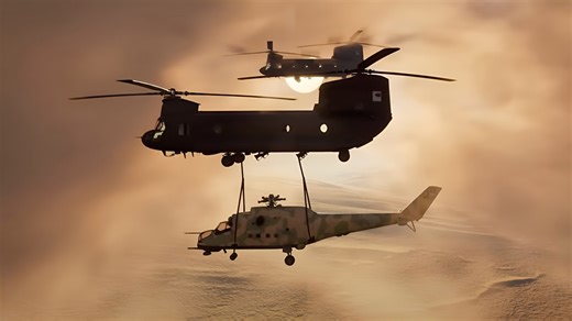 This chopper was called the devil's chariot - and the US stole it