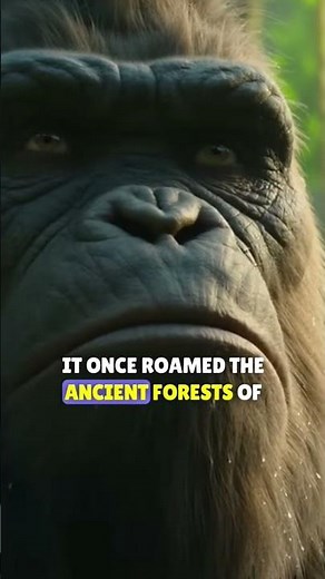 Gigantopithecus #ancientanimals