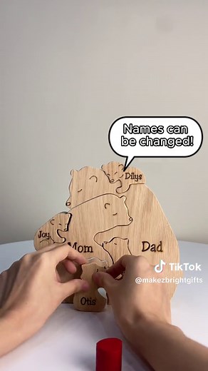 Perfect Customized Gift For Family❤️ Design & name can be changed 🎄🎊 | makezbright gifts