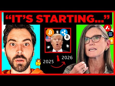 “Trump Will Make Crypto EXPLODE” Cathie Wood on Bitcoin in 2026 + BIG XRP NEWS!