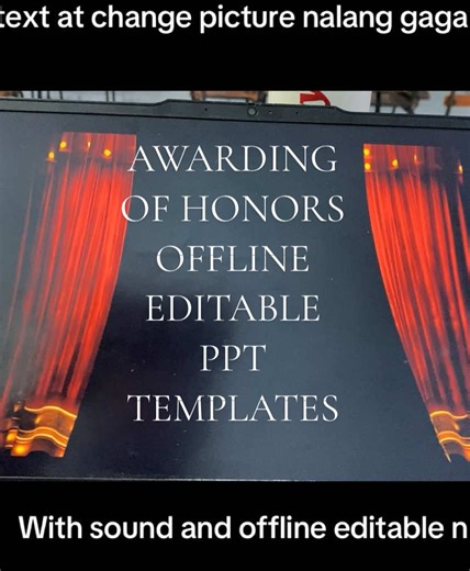Ang Perpektong Offline PPT Templates para sa Awarding