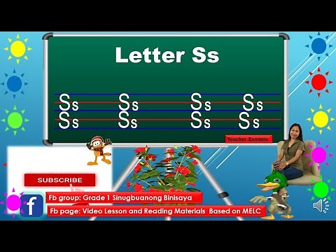 Reading and Writing Letter Ss #letters #phonics