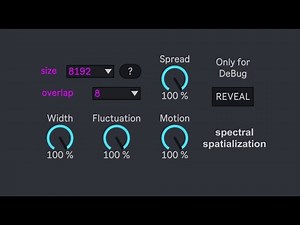 [M4L] spectral spacer showcase (link in comment)