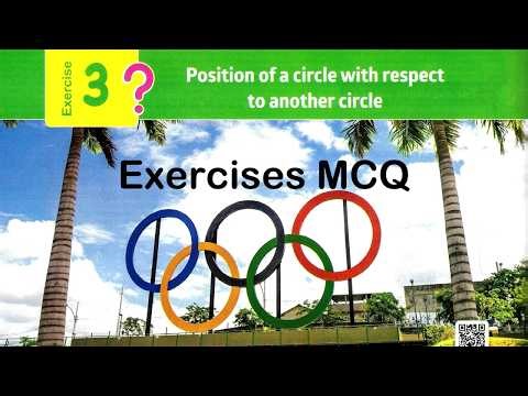 Prep3\\ Math 2026 - 2nd term\\ Unit 4 \\ Lesson 3\\Position of a circle with another circle - Exercises.