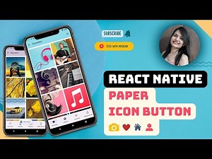 #22 React Native Paper Icon Button | Customizing & Enhancing Buttons with Icon #tutorial #technology