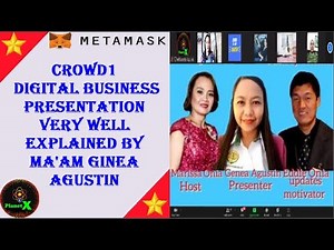 CROWD1 Digital Business Presentation Very Well Explained By Ma'am Ginea Agustin
