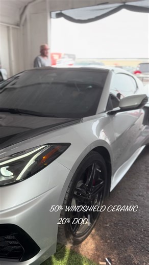 Corvette C8 Ceramic Window Tinting Services