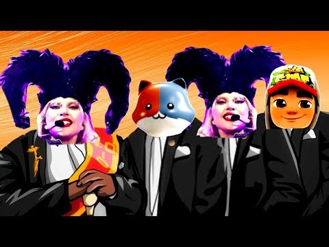Lady Gaga Abracadabra & Subway Surfers & Lego Fortnite - Coffin Dance Song Astronomia (Cover)